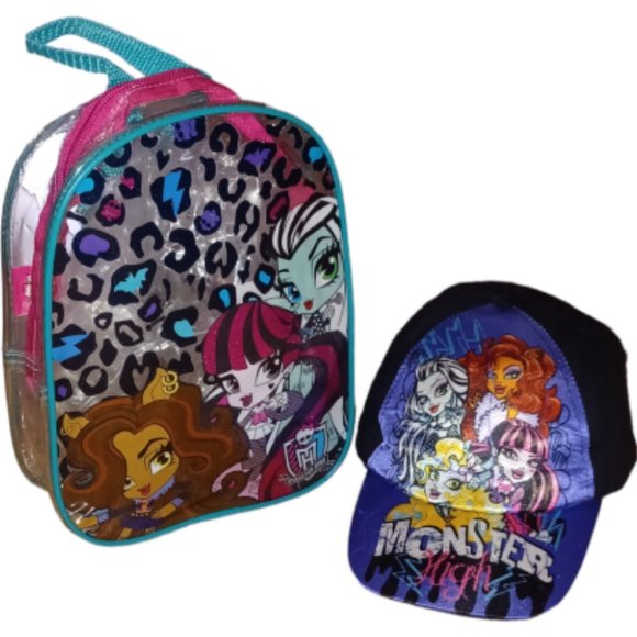 monster high | Accessories | Monster High Backpack And Cap Bundle Size ...
